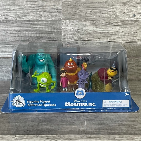 Disney | Toys | Disney Pixar Monsters Inc Toy Figurine Playset Ages 3 ...